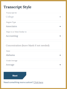 GED Transcript Maker | Validgrad
